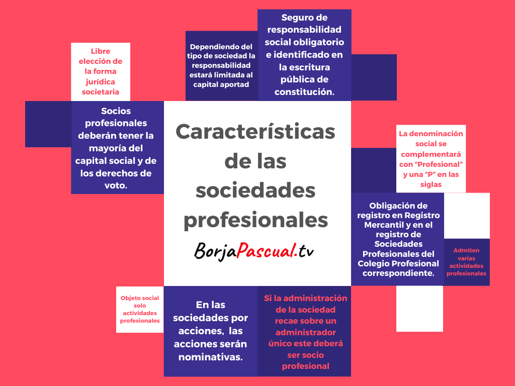 ¿Qué son las SOCIEDADES PROFESIONALES? características y tipos